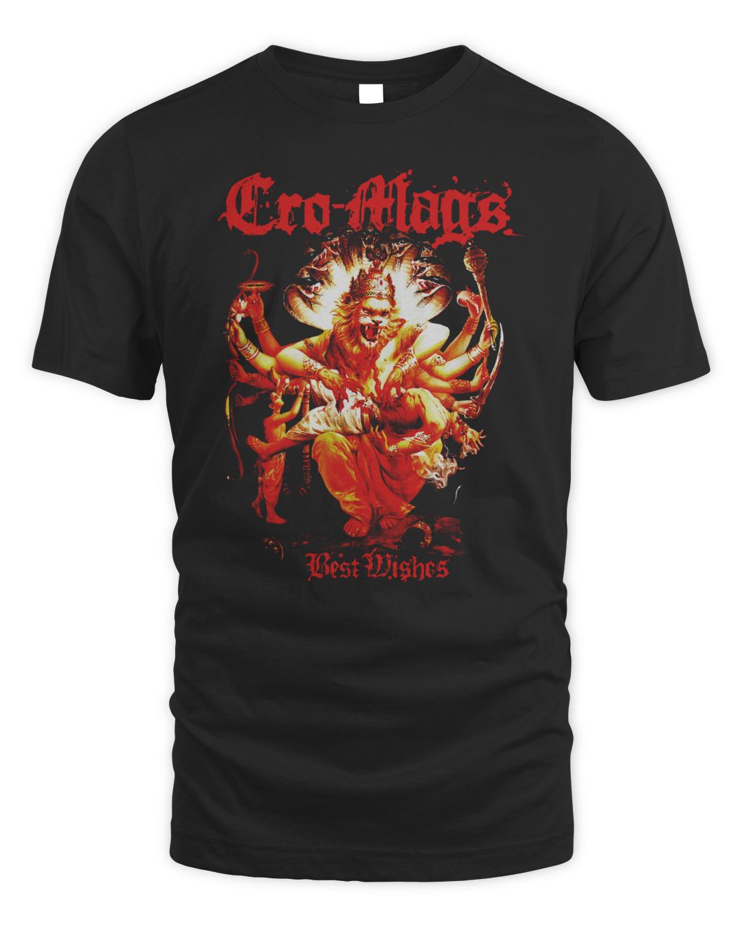 Night Shift Merch Cro-Mags - Best Wishes Shirt